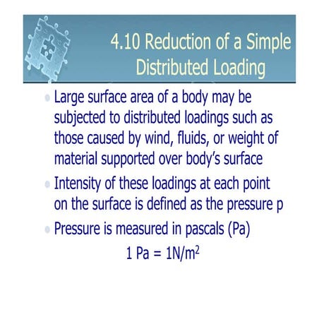 6161103 4.10 reduction of a simple distributed loading | PDF