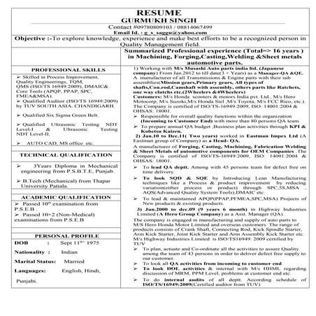 Updated GS Resume | PDF