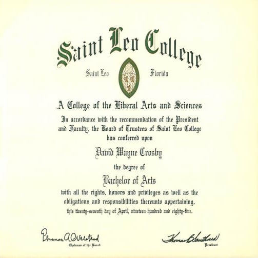 DWC BA degree diploma | PDF