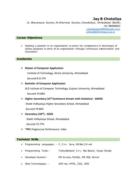 hArI rEsUmE | PDF
