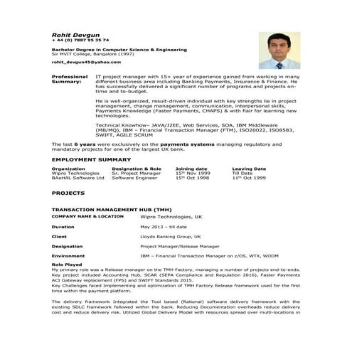 Rohit_Resume1 | PDF