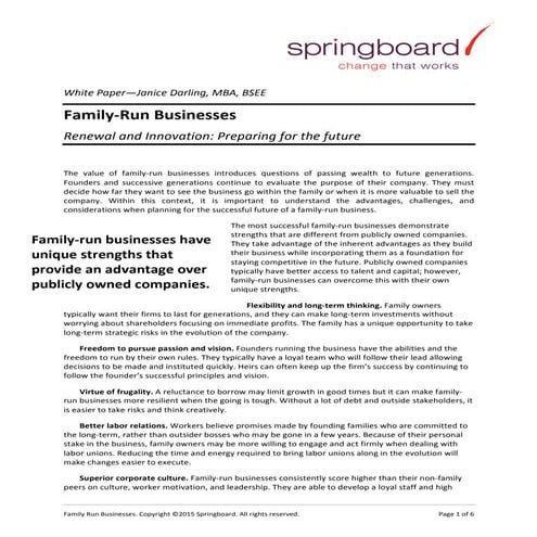 future of family run businesses POV FINAL | PDF