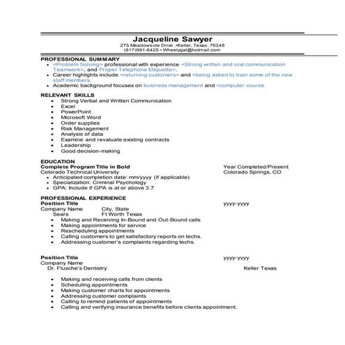 resumbmission of reume | DOCX
