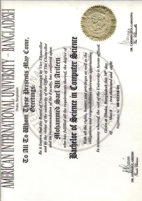 EMBA_Provisional Certificate | PDF