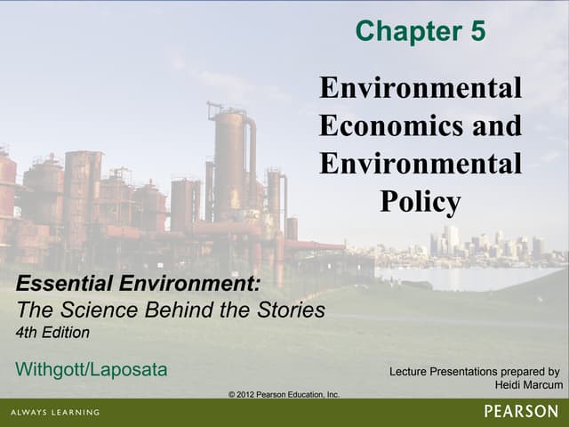 Chapter 1 An Introduction to Natural Resource and Environmental ...