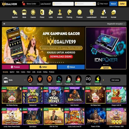 MEGALIVE99 - LINK SITUS SLOT ONLINE PERSENTASE KEMENANGAN TINGGI | PPT