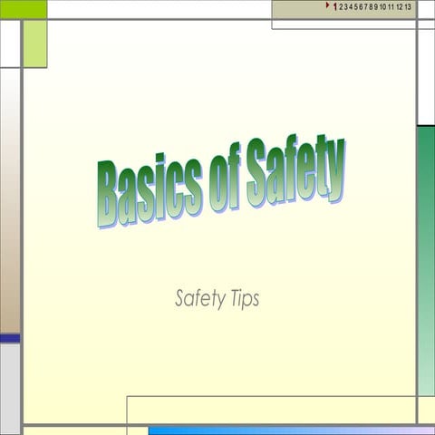 safety training | PPT