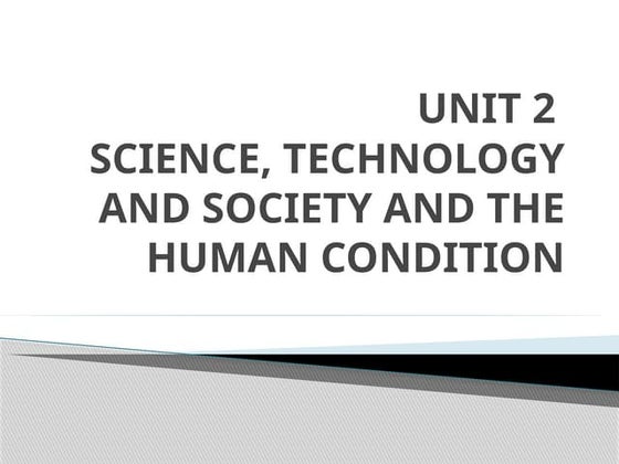 Science, technology and society lesson 1 | PPTX | Science