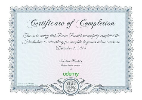 CCNA Certificate | PPT