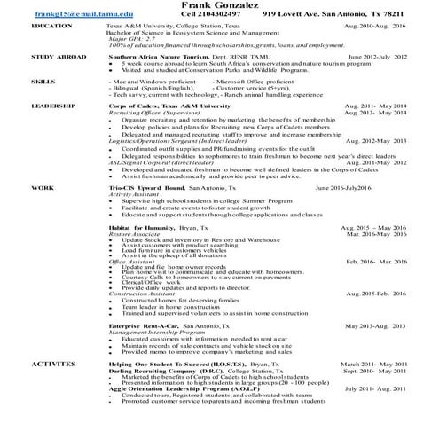 Marvaughons Non Technical Resume | DOCX