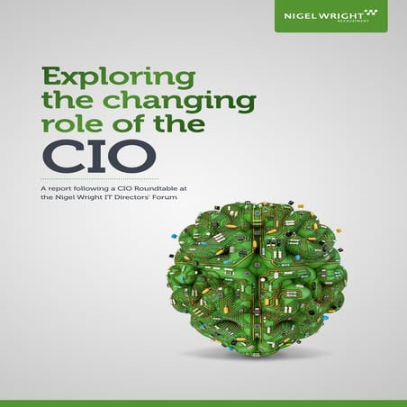 Exploring the changing role of the CIO | PDF