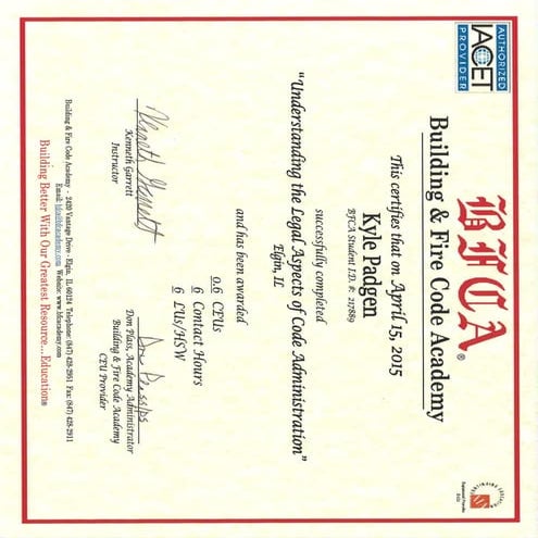 Certificate for AACE | PDF