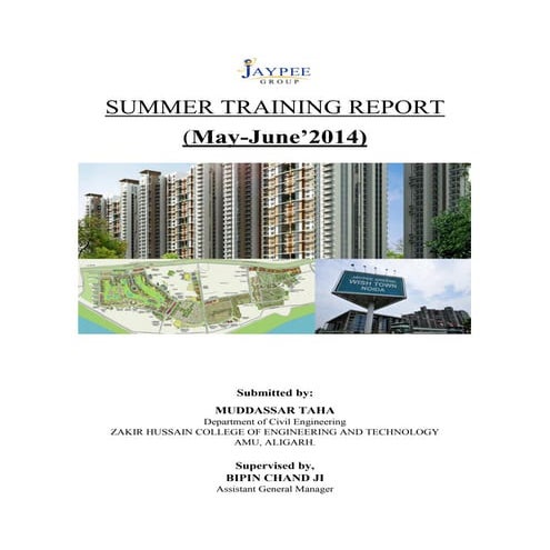 SUMMER TRAINING | PDF