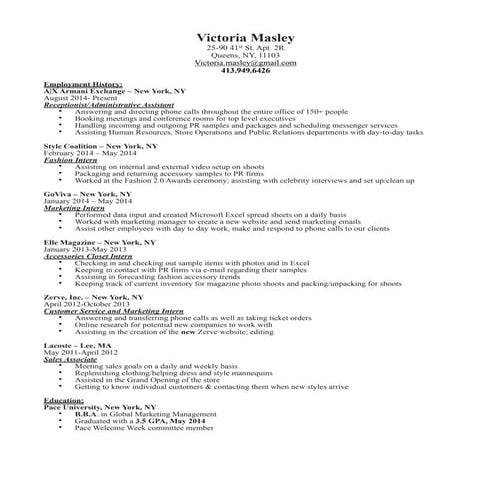 Claires Internship Journal | DOC
