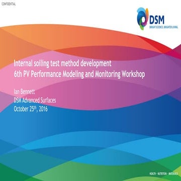 Internal soiling test method development | PDF