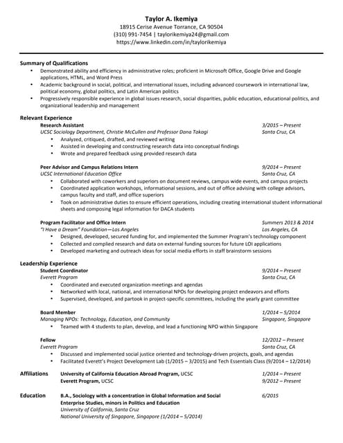 Joseph Belcastro Resume 2 | PDF