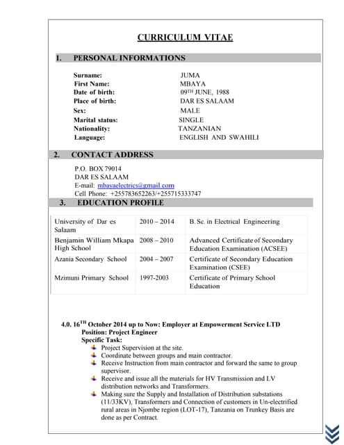 JACK CV updated | PDF