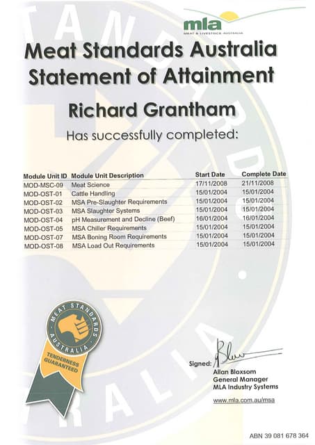Meat : Structure, Composition and Characteristics. | PPTX