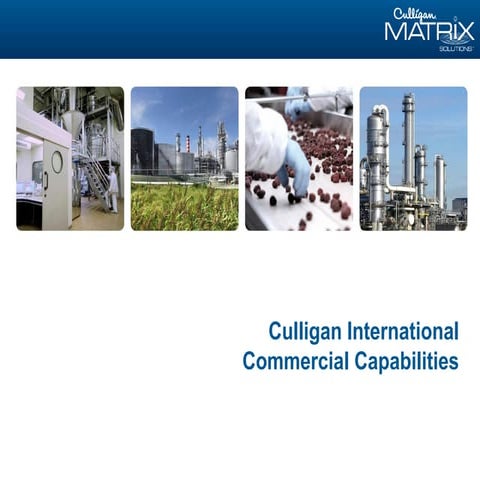 My Culligan Commercial Capabilities | PDF