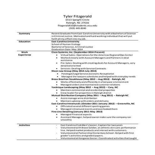 Tyler Fitz Resume-1 | DOCX