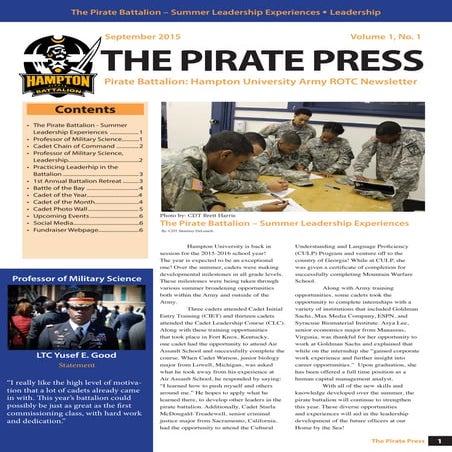 ROTC Newsletter Final | PDF