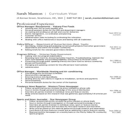 Career Portfolio | PDF