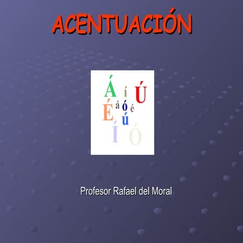 Acentuación | PPT