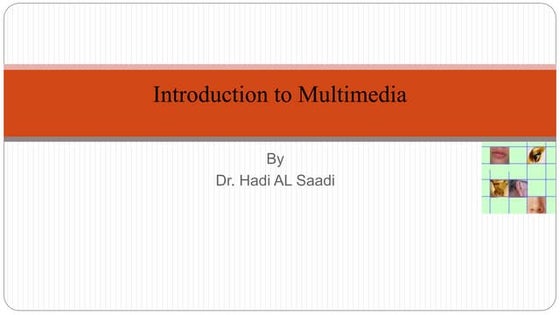 Multimedia presentation | PPTX