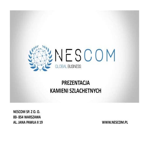 prezentacja diamenty_Nescom | PPTX