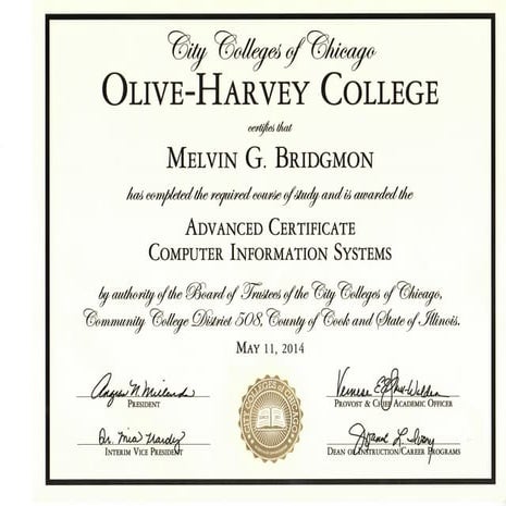 AdvancedCertificate002 | PDF | College Education | Education