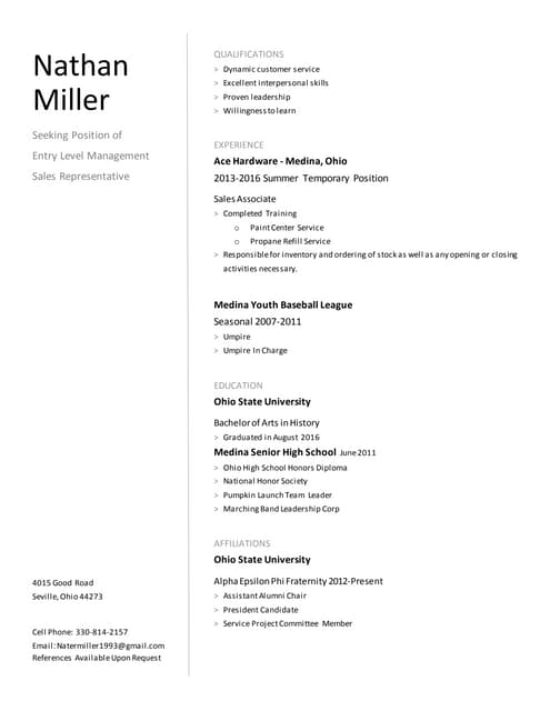 Allan Curriculum vitae | PDF