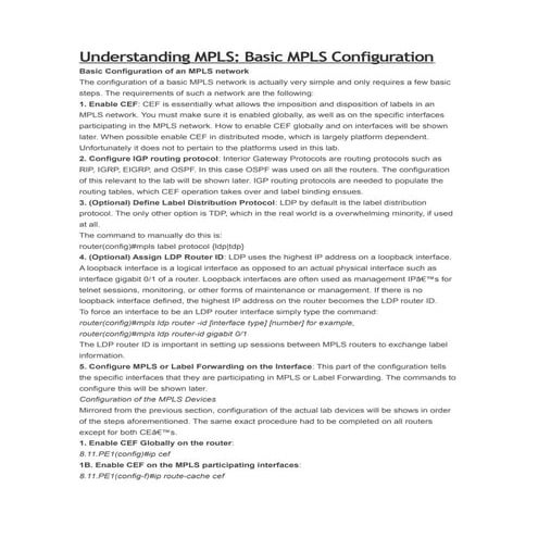 6215601 understanding-mpls | PDF