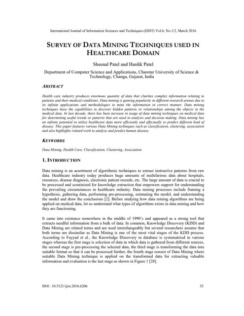 Class Imbalance Handling Techniques used in Depression Prediction and Detection | PDF