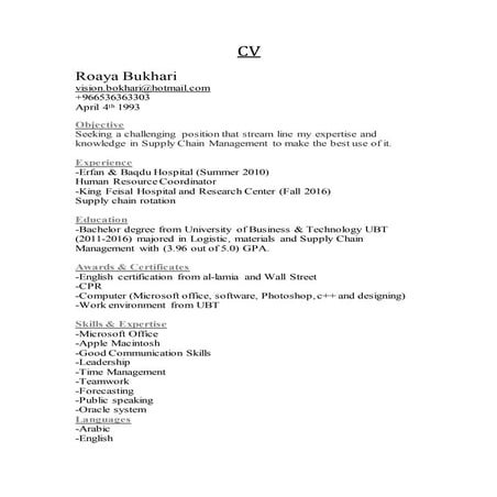 CV | DOCX
