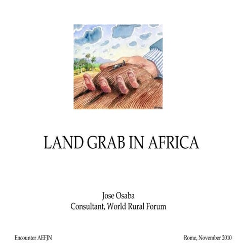 622. land grab in africa | PPT