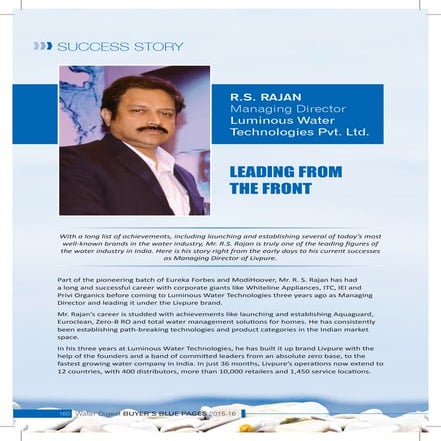 RS RAJAN-MD- LIVPURE | PDF