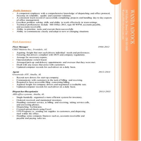 RESUME Brand New | ODT
