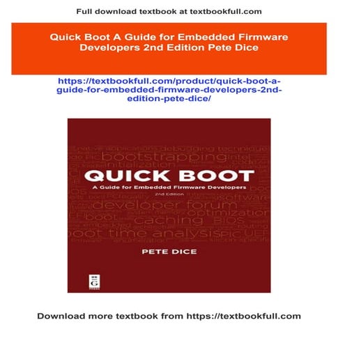 Full Download Quick Boot A Guide for Embedded Firmware Developers 2nd ...