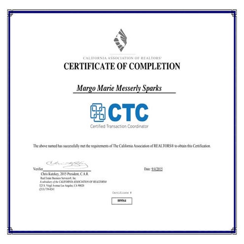 CTC Certification | PPT