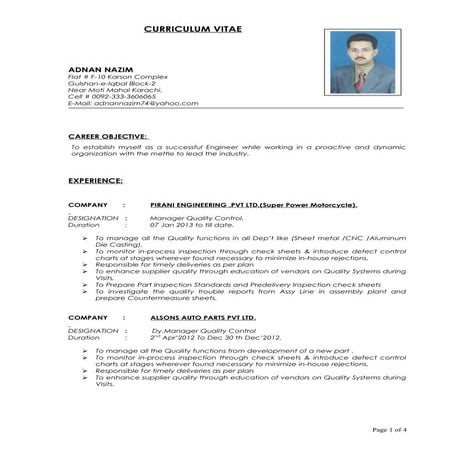 CV (1) | PDF