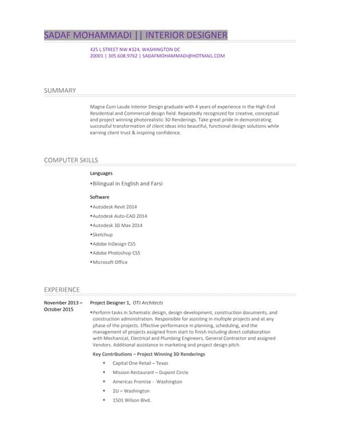 syed resume-2013 | DOCX | 3-D Graphics | Computer Software and Applications