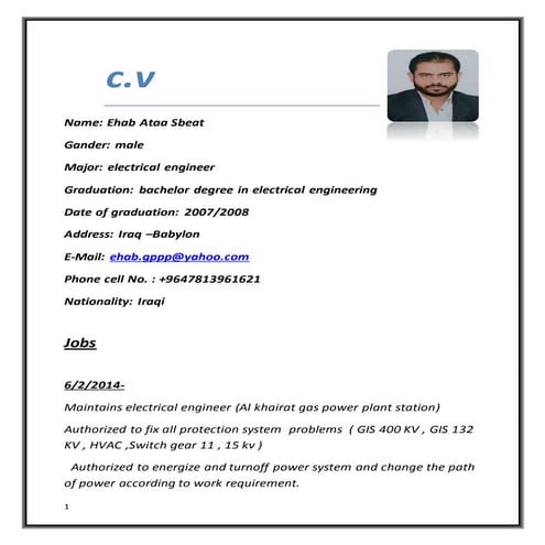 cv ehab | PDF