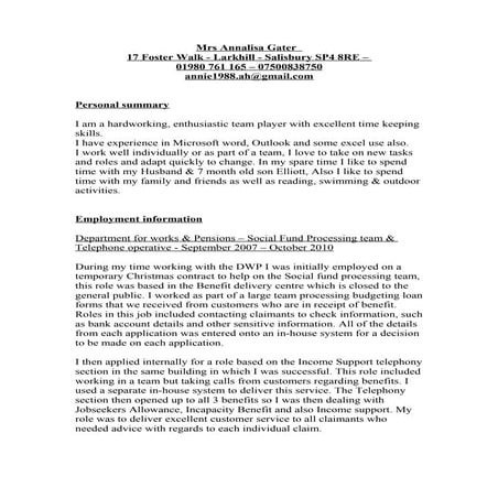 RNFA resume, nat | DOCX