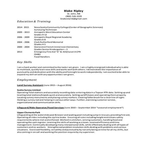 Benjamin neal resume | PDF