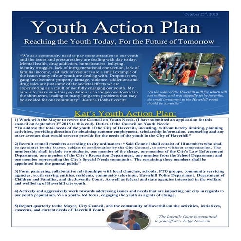 Youth Action Plan (1) | PDF