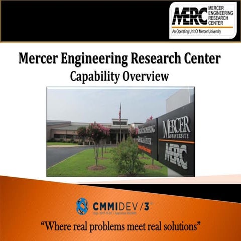 MERC Capabilities Briefing | PDF
