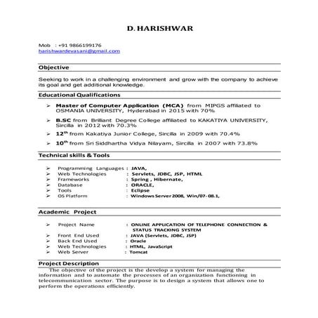 Uday - Resume | DOCX