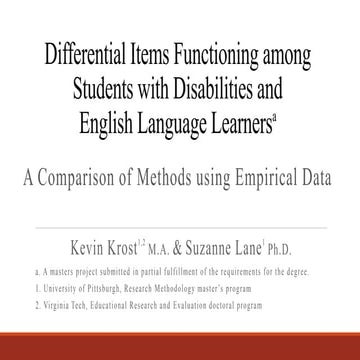 Kevin Krost presentations