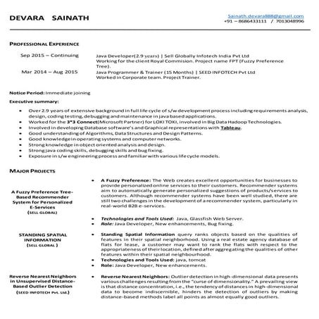 Sainath_Resume_updated | PDF
