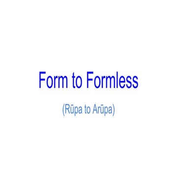 6 29 2021 aua form to formless | PPTX